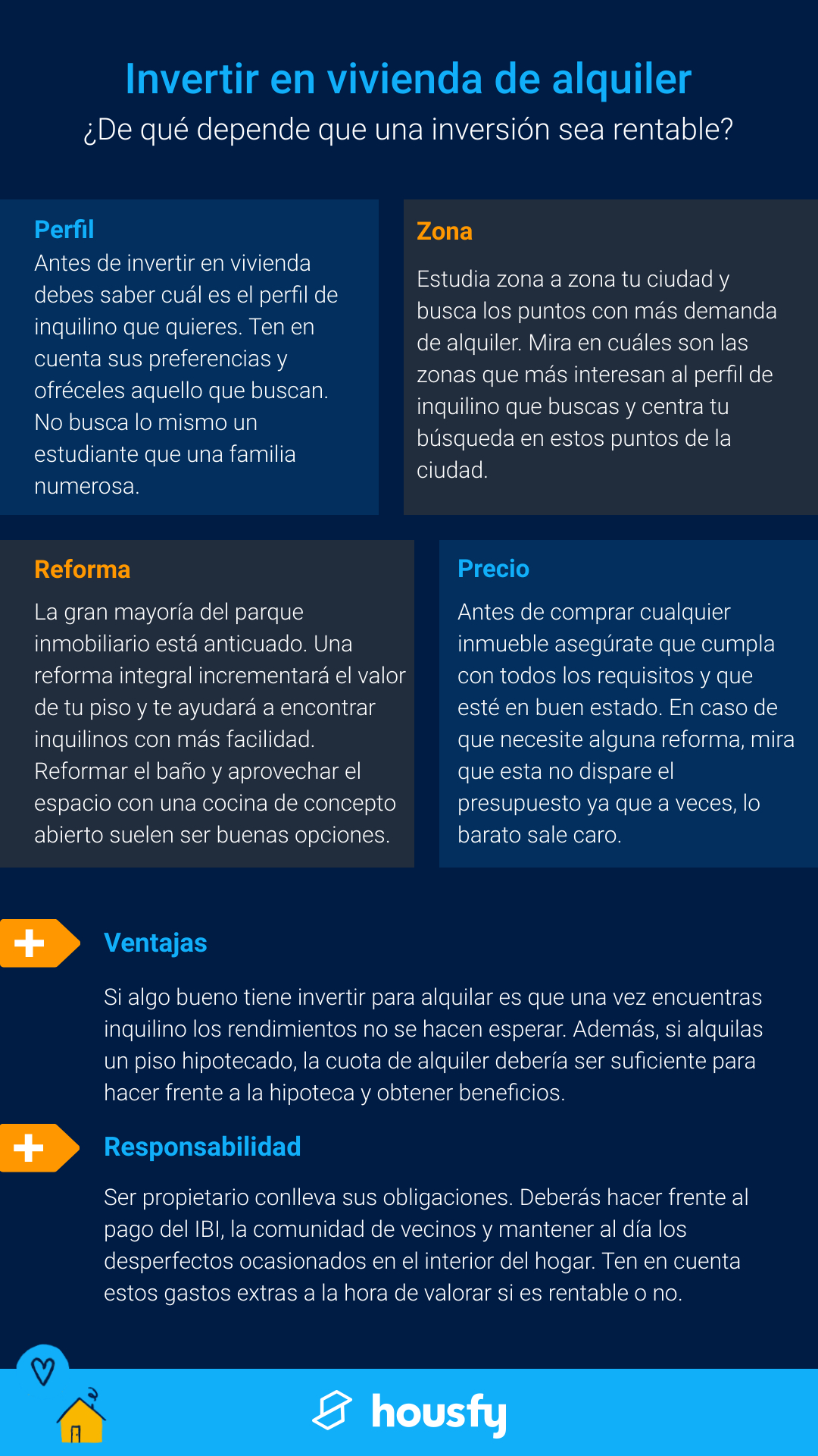 Invertir en vivienda de alquiler: Claves para la rentabilidad | Housfy